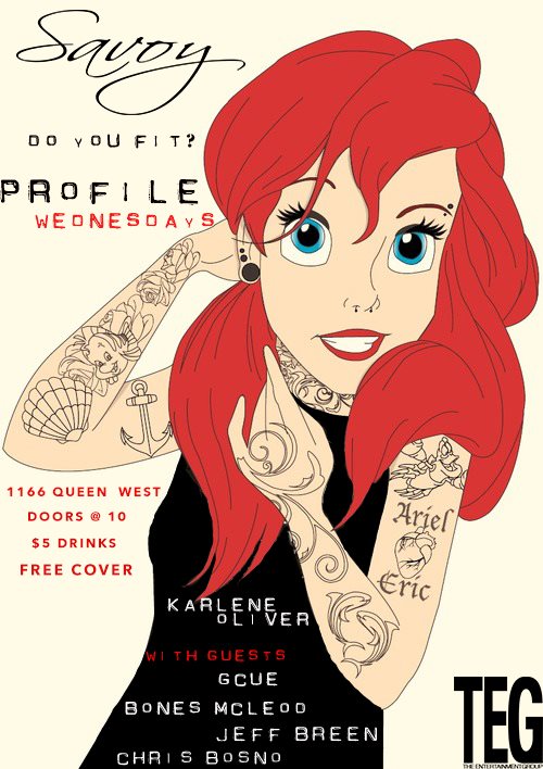 Punk Disney Princess Ariel And Eric