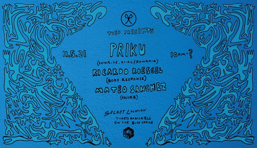 Tied presents: Priku at Secret Location, Chicago RA Tickets