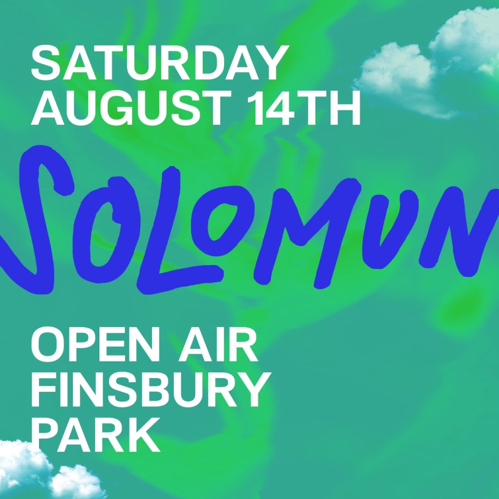 Solomun Open Air at Finsbury Park, London RA