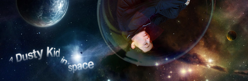 A Dusty Kid in space · Feature RA