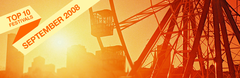 Top 10 September 2008 festivals · Feature RA