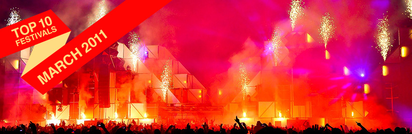 Top 10 March 2011 Festivals · Feature RA