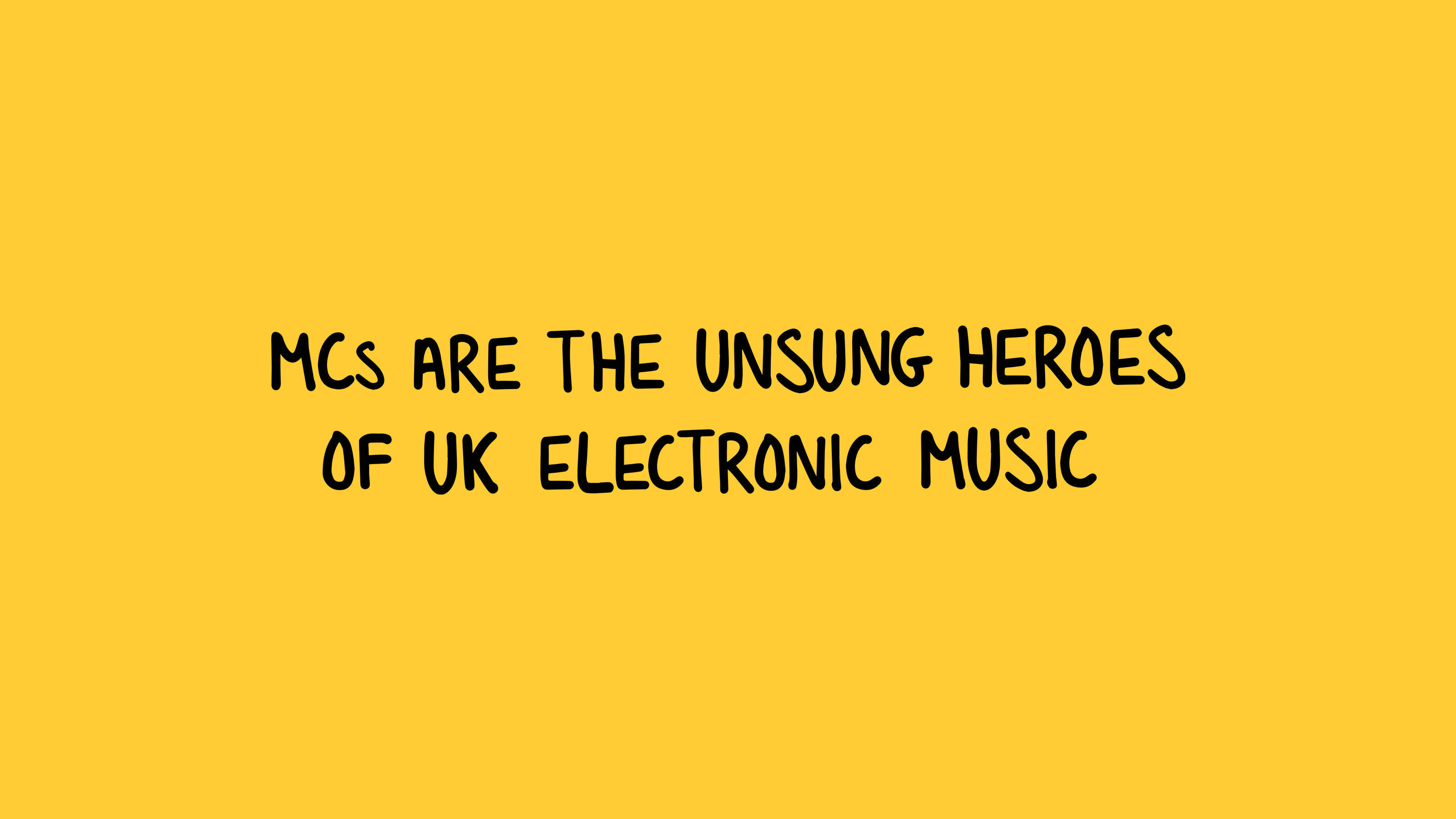 MCs Are the Unsung Heroes of UK Electronic Music · Feature RA