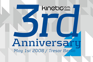 Kinetic AM turns three · News RA