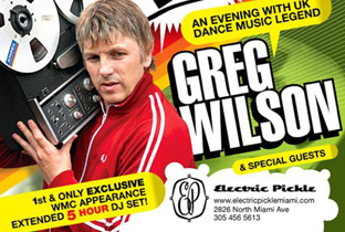 Greg Wilson makes his WMC debut · News RA