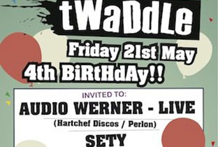 Twaddle turn four with Audio Werner · News RA