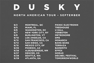 Dusky map out fall North American tour · News RA