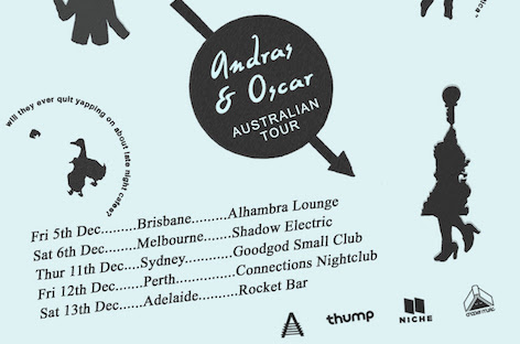 Andras & Oscar embark on first national tour · News RA