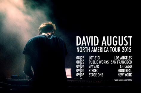 David August plots debut North American tour · News RA