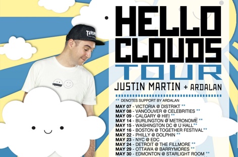 Justin Martin embarks on 60-date Hello Clouds tour · News RA