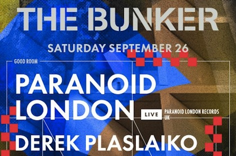 Paranoid London to headline The Bunker · News RA