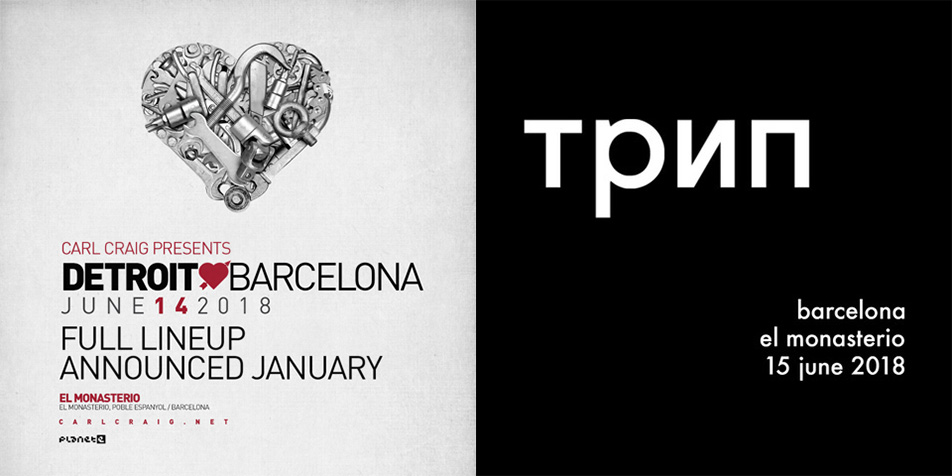 Trip and Detroit Love announce Barcelona parties · News RA
