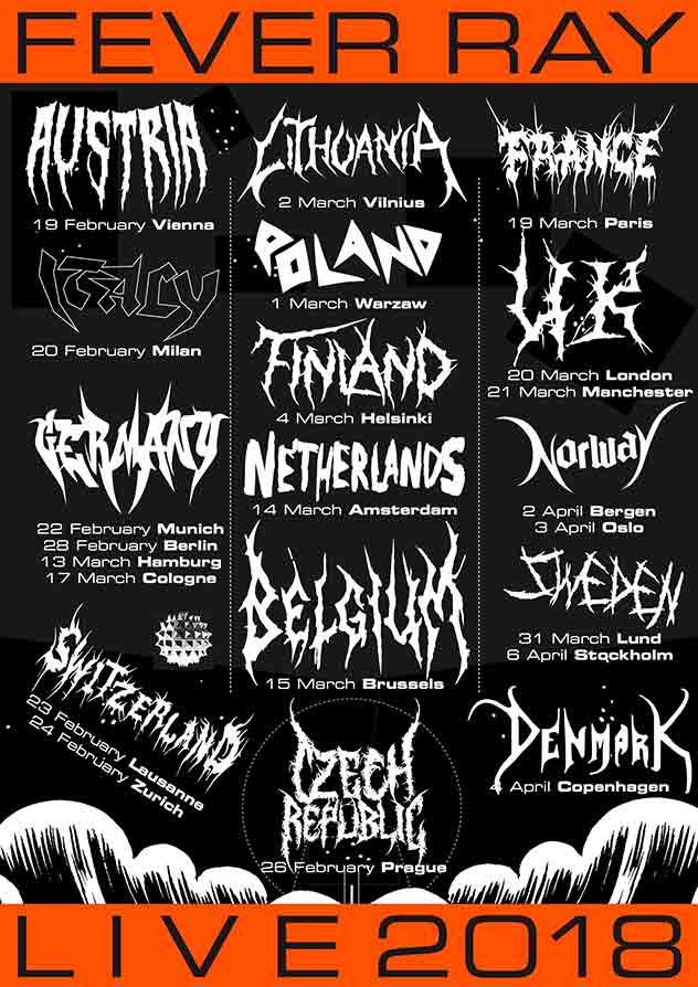 Fever Ray announces European tour dates · News RA