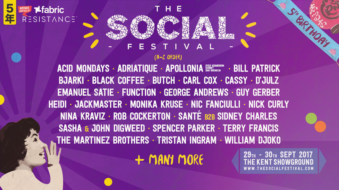 The Social Festival adds Nina Kraviz, Function for 2017 · News RA