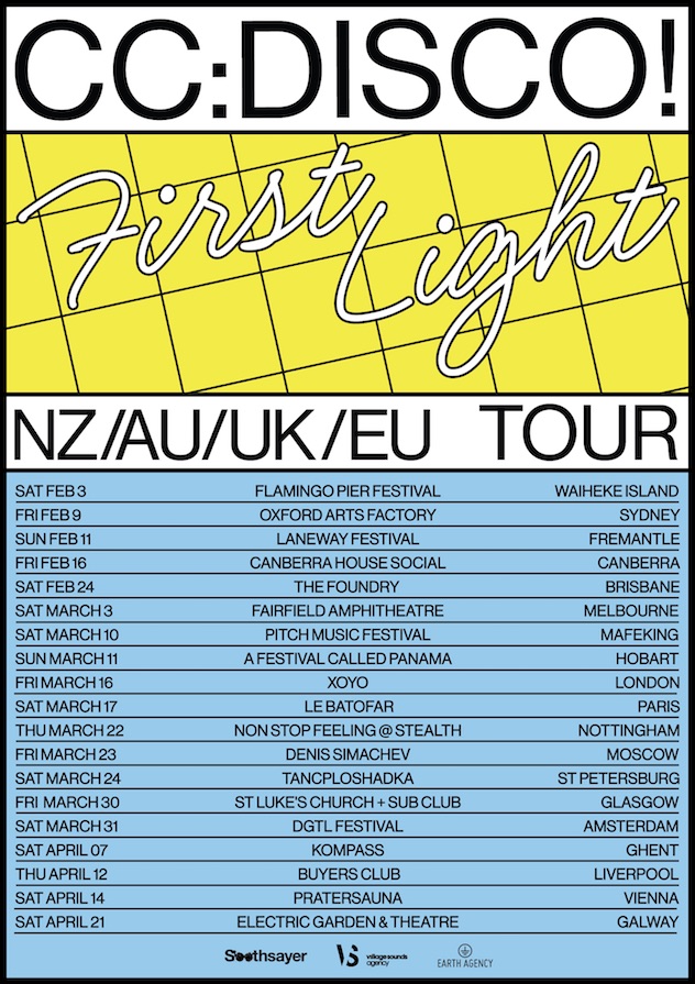 CC:DISCO! plots Australian and European tours · News RA