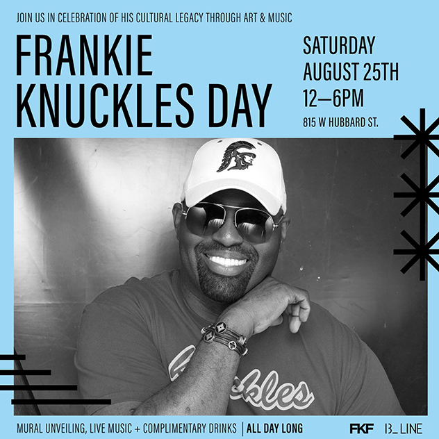 Chicago's remade tribute mural for Frankie Knuckles is unveiled today ...