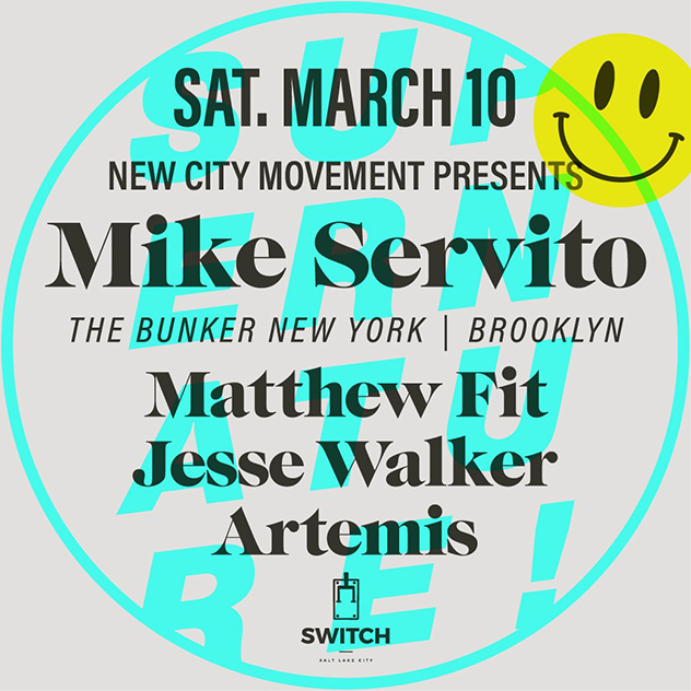 Mike Servito headlines at Switch in Salt Lake City · News RA