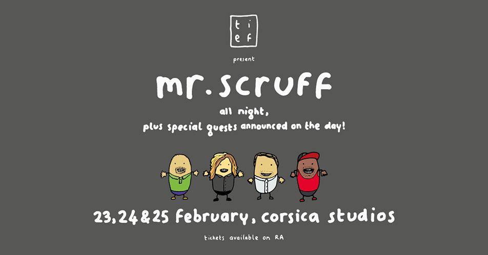 Mr. Scruff to hold three-night residency at Corsica Studios · News RA