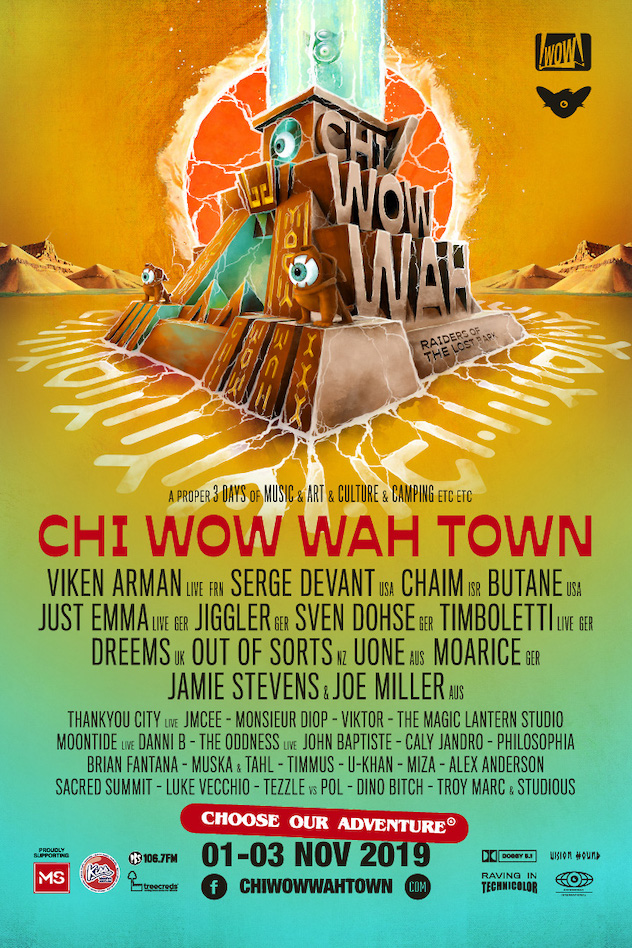 Chi Wow Wah Town returns with Viken Arman, Serge Devant, Chaim · News RA