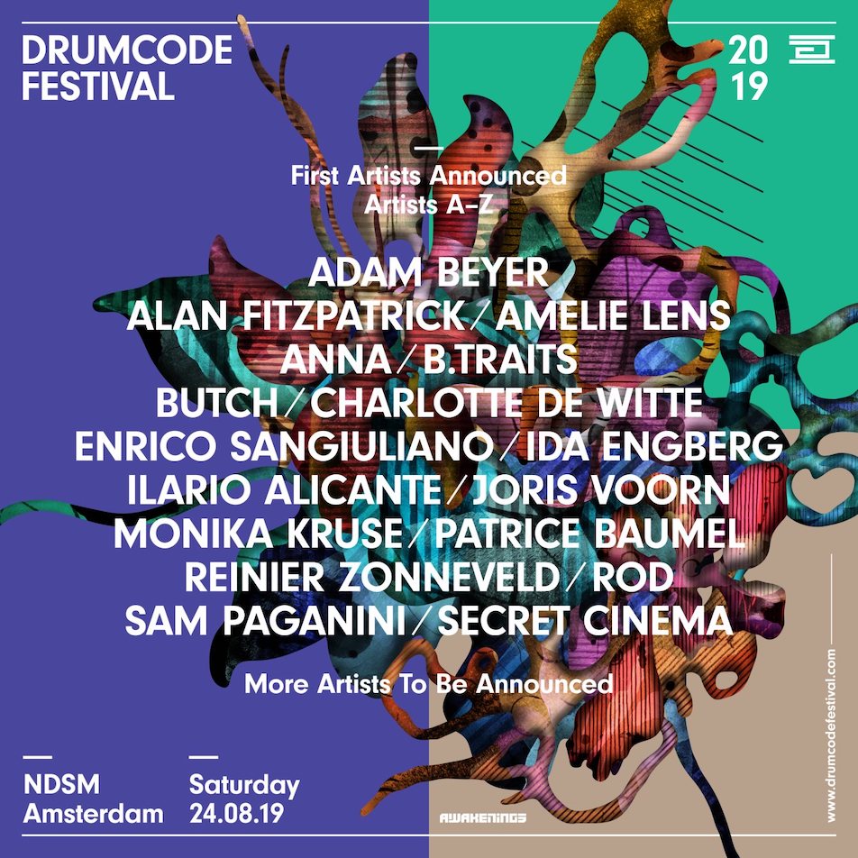 Amsterdam's Drumcode Festival reveals first names for 2019 · News RA
