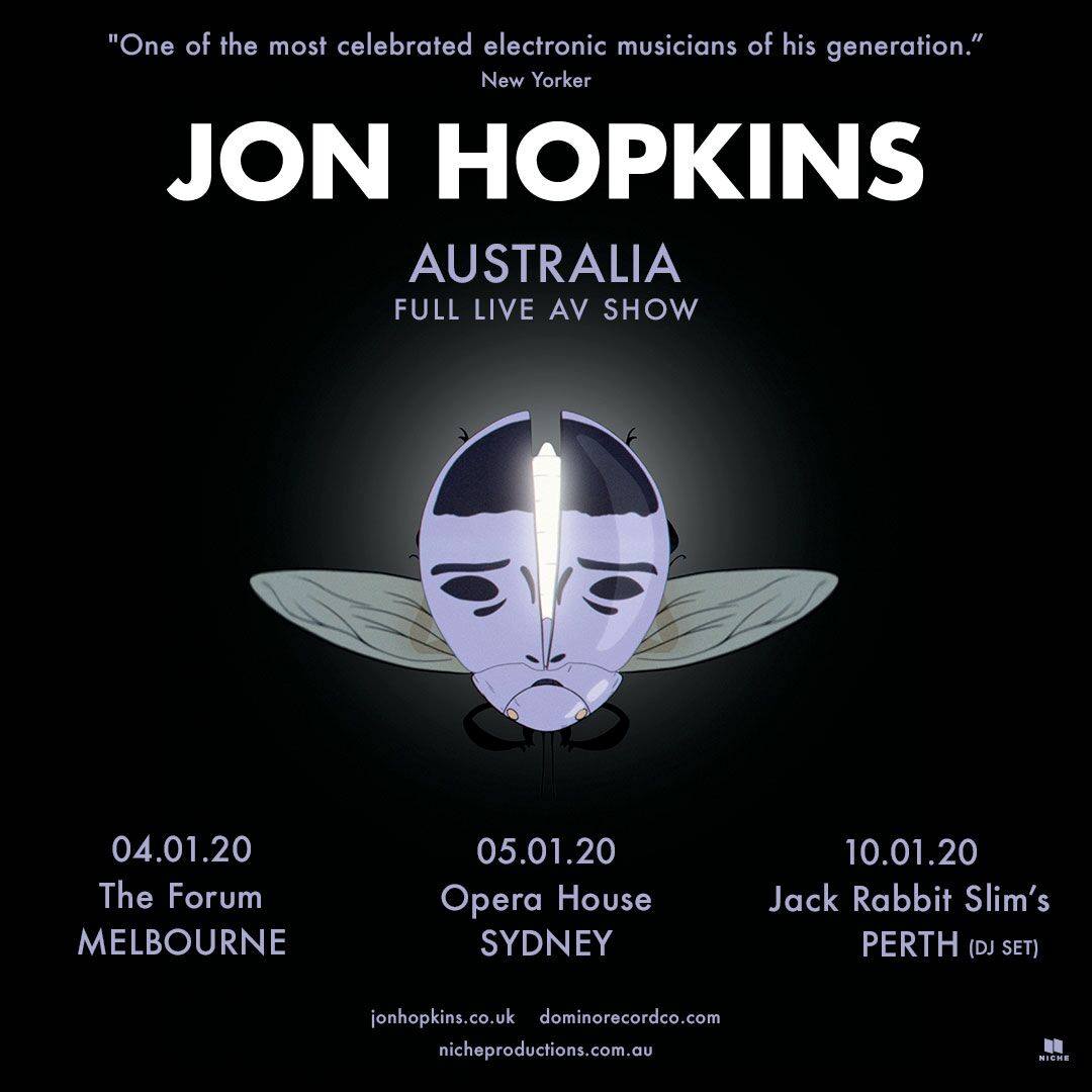Jon Hopkins lines up three Australian headline shows in January · News RA