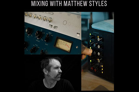 Matthew Styles mixdown studio masterclass running in Berlin · News RA