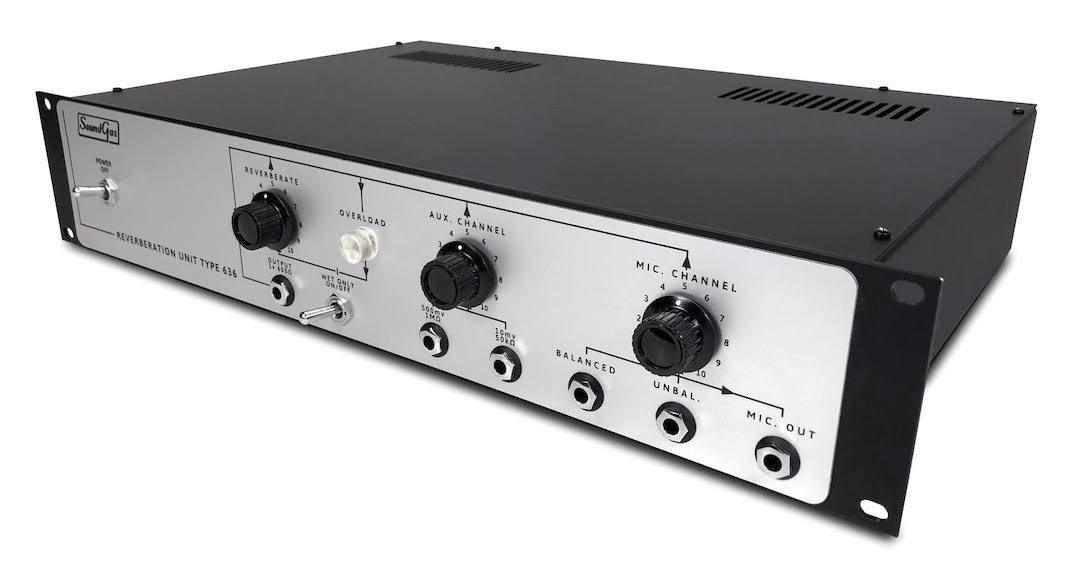Soundgas releases new run of Type 636 studio reverb · News RA