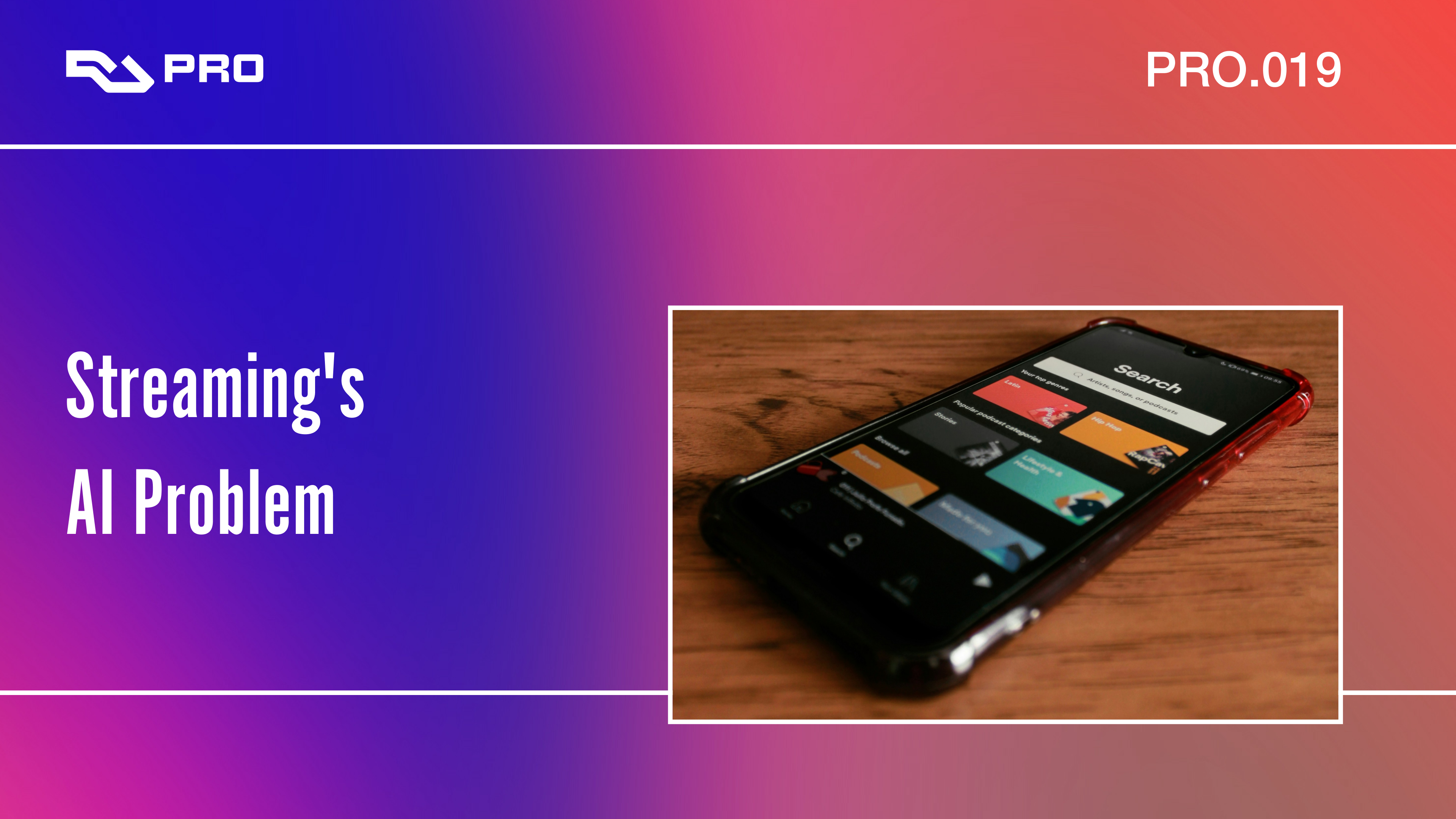RA Pro Newsletter: Streaming's AI Problem · News RA