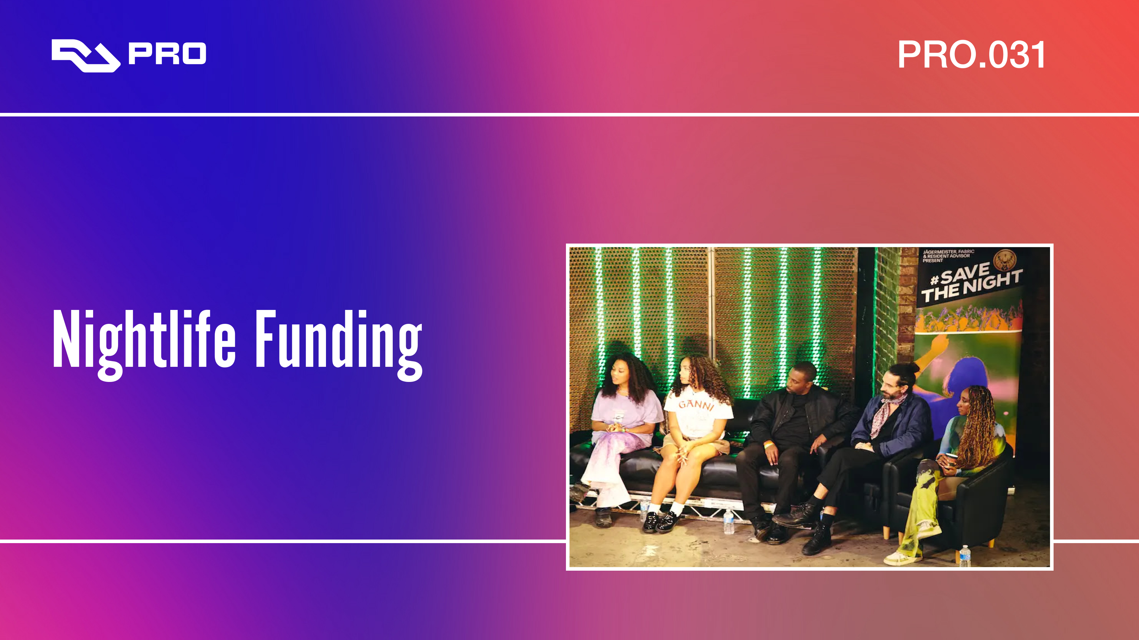 RA Pro Newsletter: Nightlife Funding · News RA