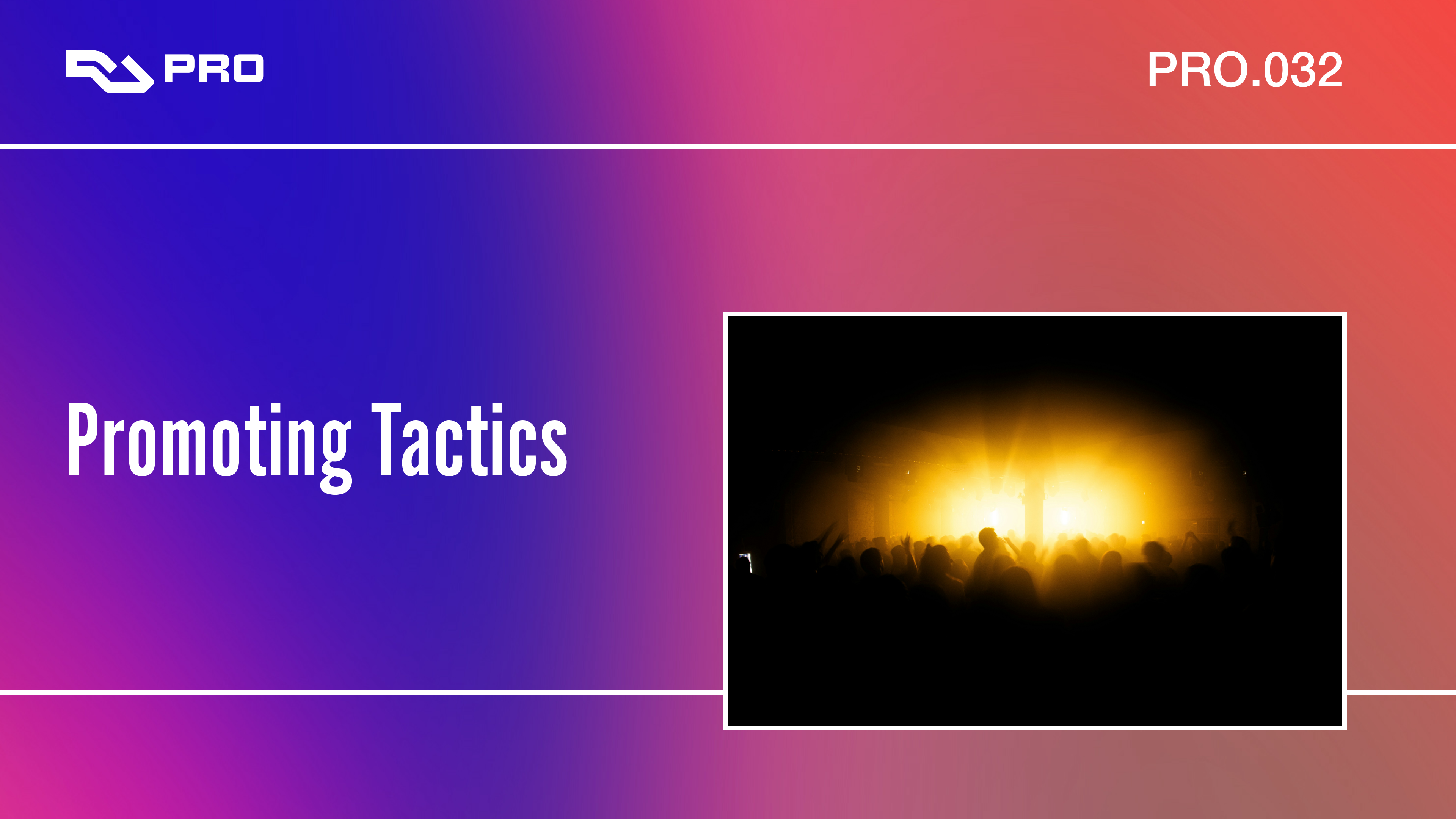 RA Pro Newsletter: Promoting Tactics · News RA