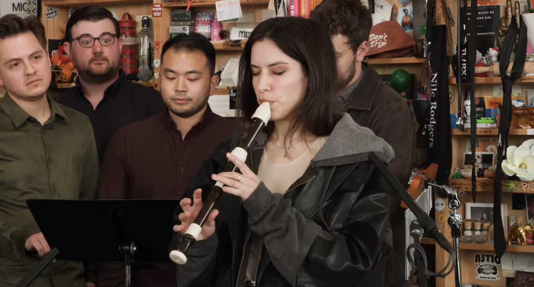 Watch Oklou play NPR's Tiny Desk · News RA
