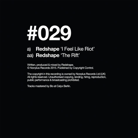 Redshape - I Feel Like Riot · Single Review RA